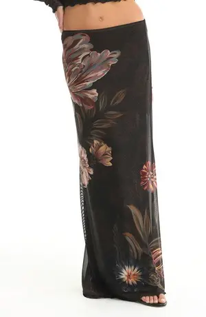 Agua Bendita Brace Zafra Cover-up Maxi Skirt