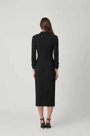Shoshanna Lightweight Stretch Crepe Corey Dress
