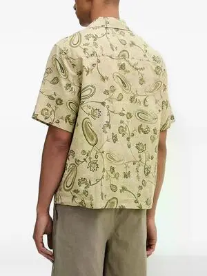 BENETTON Paisley-print Short-sleeve Shirt