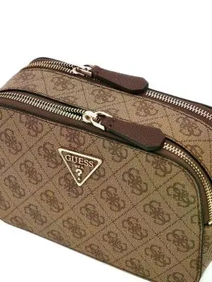 Guess Noelle 4g Logo Mini Shoulder Bag - Neutrals
