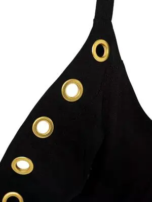 Chantelle Sicilia Eyelet-embellished Bikini Top - Black