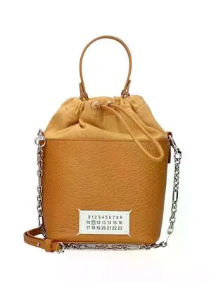 MAISON MARGIELA 5ac Drawstring Bucket Bag - Orange