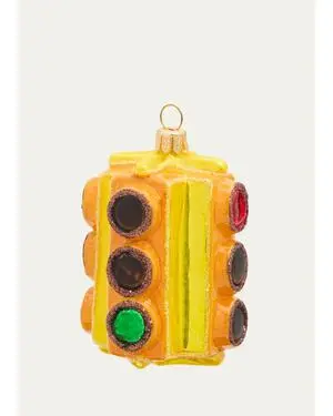 IMPULS Nyc Traffic Light Glass Ornat