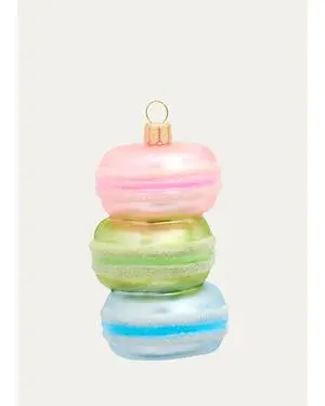 IMPULS Stack Of Macaron Glass Ornat - Multi