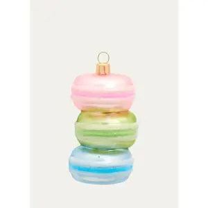 IMPULS Stack Of Macaron Glass Ornat