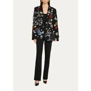 Cinq À Sept Greatest Hits Embellished Blazer