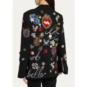 Cinq À Sept Greatest Hits Embellished Blazer