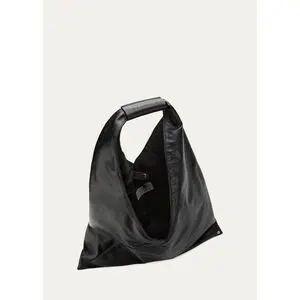 MAISON MARGIELA Classic Japanese Leather Shoulder Bag - Black