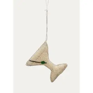 SUDHA PENNATHUR Martini Glass Beaded Ornat