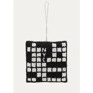 SUDHA PENNATHUR Crossword Puzzle Beaded Ornat
