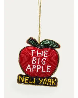 SUDHA PENNATHUR Big Apple Glass Beaded Ornat - Multi