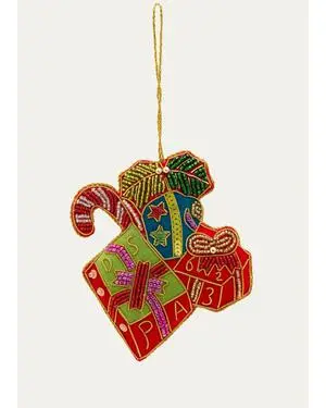 SUDHA PENNATHUR Boxes Of Presents Beaded Ornat - Multi