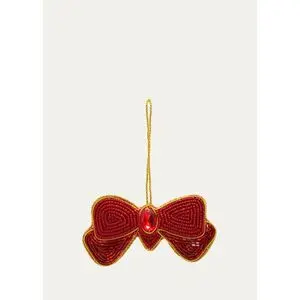 SUDHA PENNATHUR Beaded Bow Ornat