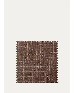 KIM SEYBERT Boucle Reversible Placemat - Brown Multi