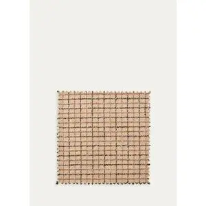 KIM SEYBERT Boucle Reversible Placemat - Brown Multi