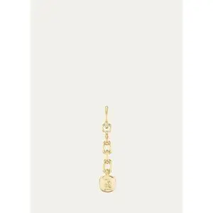 UNIFORM OBJECT 18k Yellow Gold & Emerald Drop Earrings