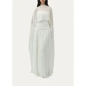 Simkhai Genoa Sheer Jersey Cape