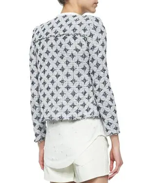 Simkhai Genoa Sheer Jersey Cape