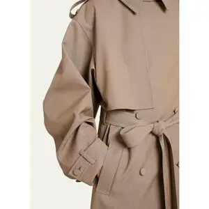 Gabriela Hearst Tellus Belted Long Trench Coat