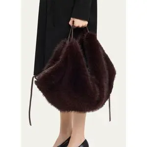 3.1 Phillip Lim Luna Medium Faux Fur Shoulder Bag