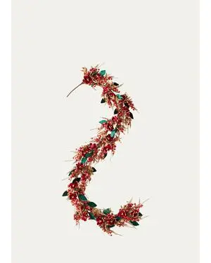 SALZBURG CREATIONS Shining Elegance 60" Garland - Multi