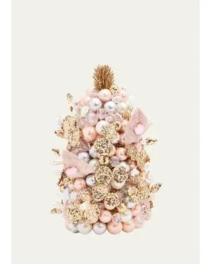 SALZBURG CREATIONS Fashionista 7" Tabletop Christmas Tree - Multi