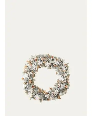 SALZBURG CREATIONS Winter Wonderland 20" Wreath - Multi