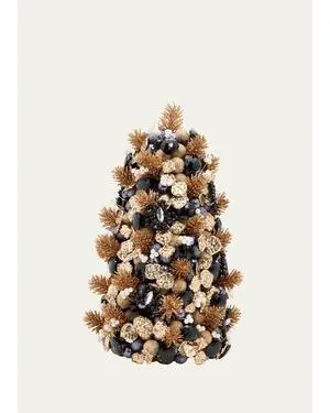 SALZBURG CREATIONS Haute Couture 12" Tabletop Christmas Tree - Multi