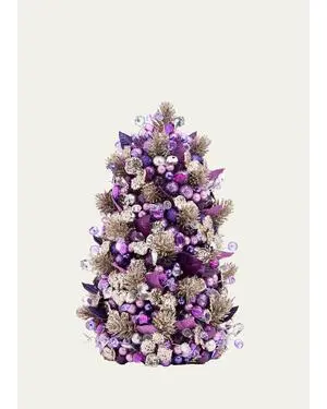 SALZBURG CREATIONS Bg 125th Anniversary 12" Tabletop Christmas Tree - Multi