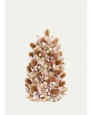 SALZBURG CREATIONS Fashionista 12" Tabletop Christmas Tree - Multi