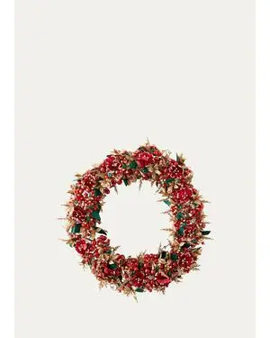 SALZBURG CREATIONS Shining Elegance 20" Wreath - Multi