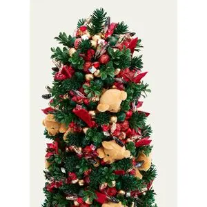 SALZBURG CREATIONS Beary Christmas 24" Tabletop Christmas Tree