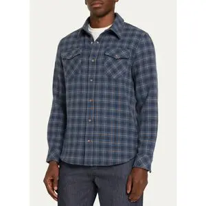 GOD'S TRUE CASHMERE Checked Cashmere Shirt