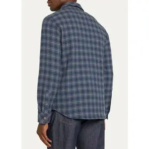 GOD'S TRUE CASHMERE Checked Cashmere Shirt