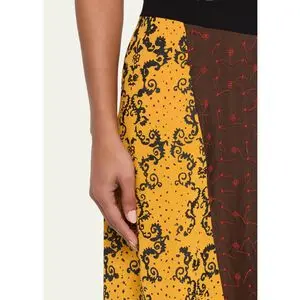 6397 Scraps Knee-length Skirt