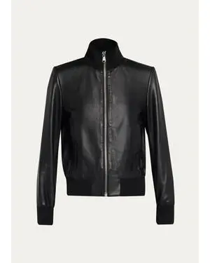 Sprwmn Jil Leather Bomber Jacket
