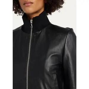 Sprwmn Jil Leather Bomber Jacket