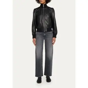 Sprwmn Jil Leather Bomber Jacket