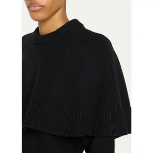 Ronny Kobo Evian Layered Cape Sweater