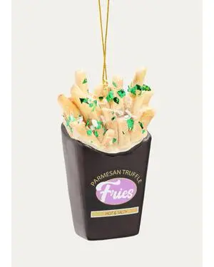 CODY FOSTER & CO Truffle Fries Glass Ornat - Multi