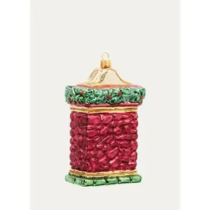 JOHN HURAS Glass Fireplace Ornat