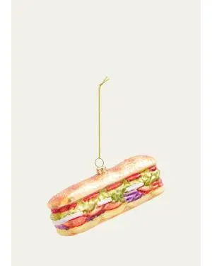 CODY FOSTER & CO Deluxe Sub Sandwich Christmas Ornat - Multi