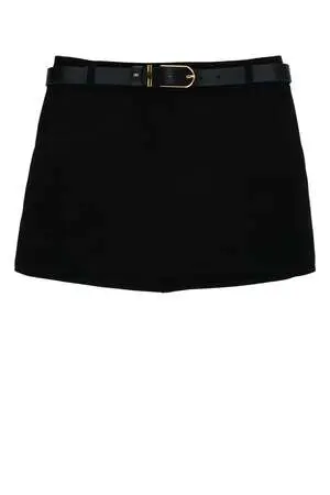 Elisabetta Franchi Mini Skirt With Belt
