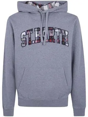 MC2 SAINT BARTH 100% Cotton Sweatshirt Sweater - Grey