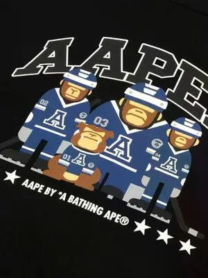 AAPE BY *A BATHING APE Aaper Embroidered Hooded Jacket
