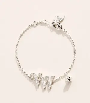 VIVIENNE WESTWOOD Crystal-embellished Vw Bracelet