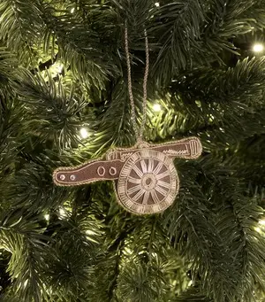 KATIE LARMOUR Embellished Cannon Tree Decoration