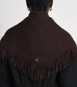 Sandro Wool-cashmere Fringe Scarf