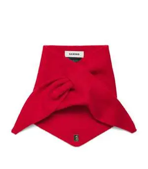 Sandro Wool-cashmere Tie Bandana - Red