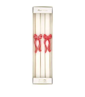 MERI MERI Stripe Bow Table Candles